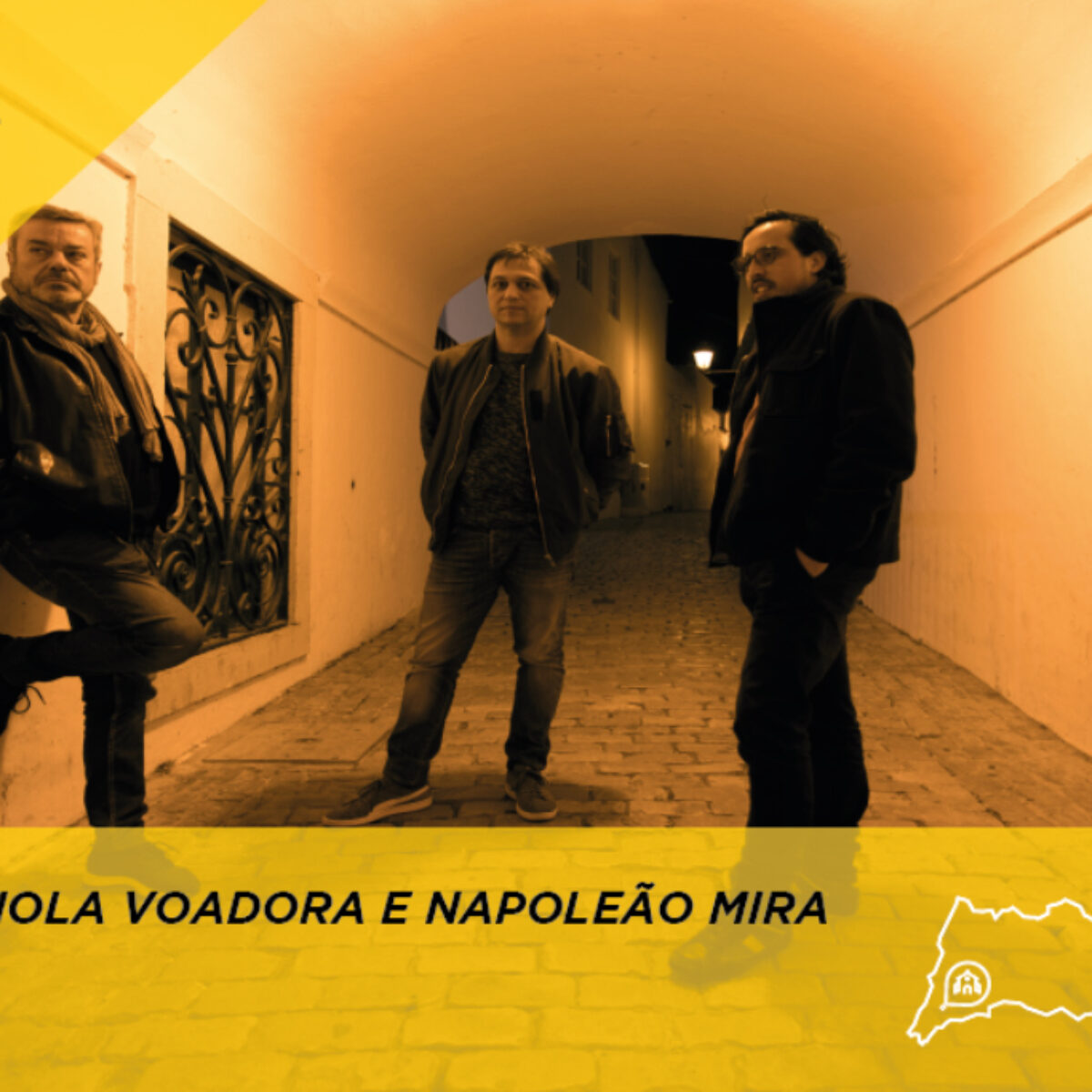 Grafonola Voadora e Napoleão Mira em Guadalupe