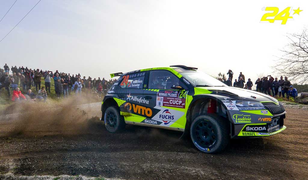 Ricardo Teodósio luta por um lugar no pódio no Rally Serras de Fafe e ...