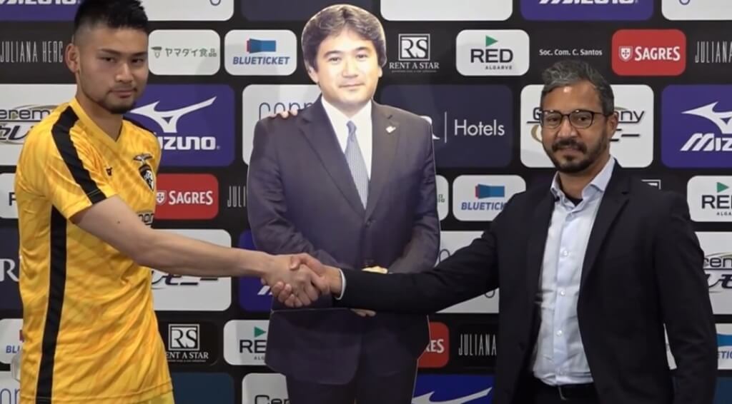 Portimonense apresenta guardião japonês Kosuke Nakamura