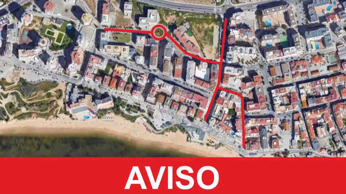 Armação de Pêra com condicionamentos de trânsito