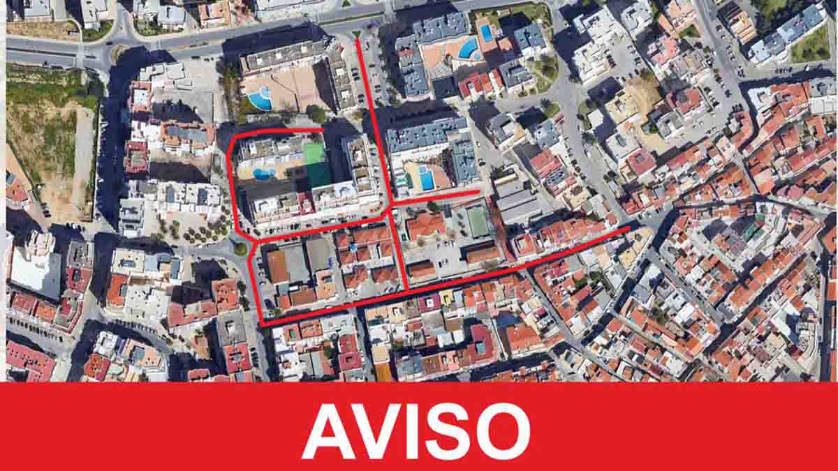 Condicionamentos de trânsito em Armação de Pêra