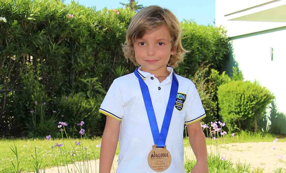 Aluno de seis anos conquista prémio para o Colégio Internacional de ...