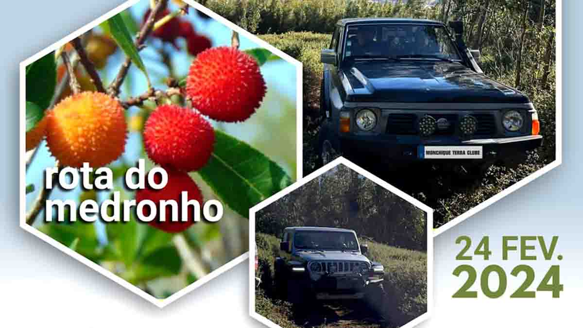 12.º Passeio TT Rota do Medronho / Serra de Monchique agendado para dia 24 de fevereiro