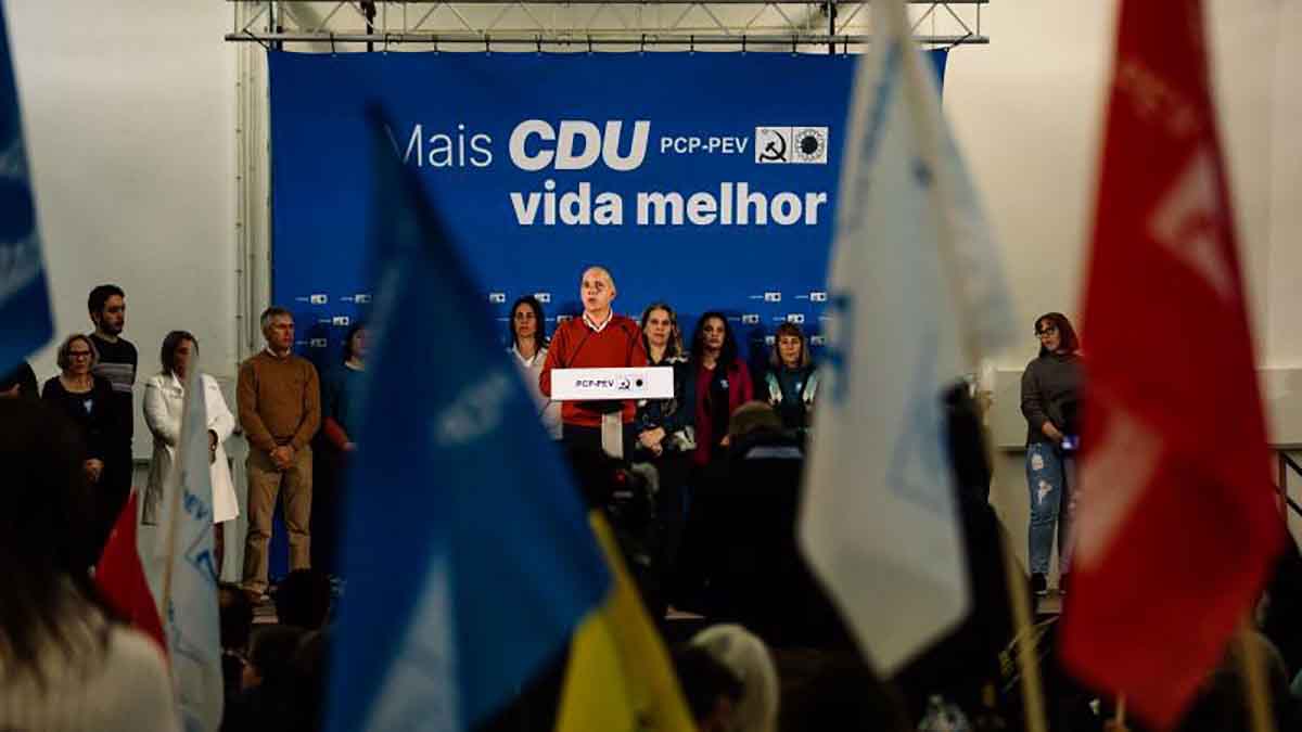 Campanha CDU no Algarve com Paulo Raimundo e Catarina Marques