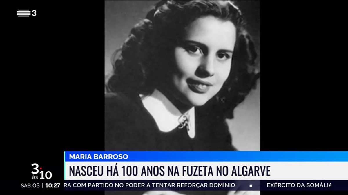 Maria Barroso nasceu há 100 anos no Algarve - RTP