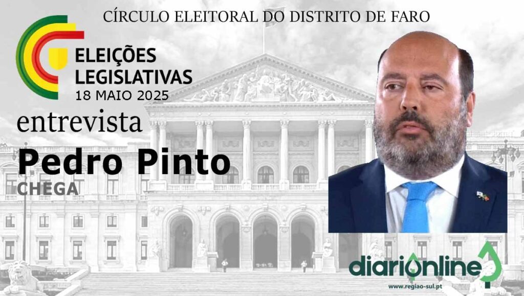 Pedro Pinto (CHEGA): "Não falhamos com os algarvios"