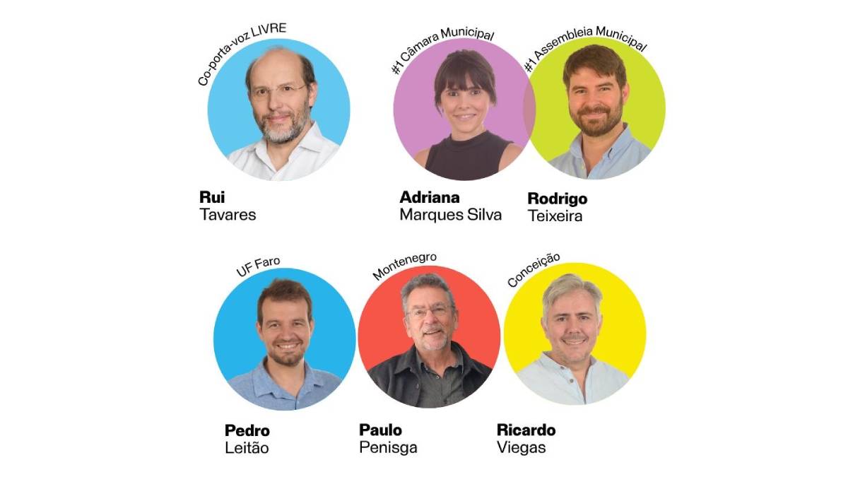 Rui Tavares na apresentação das listas do LIVRE em Faro